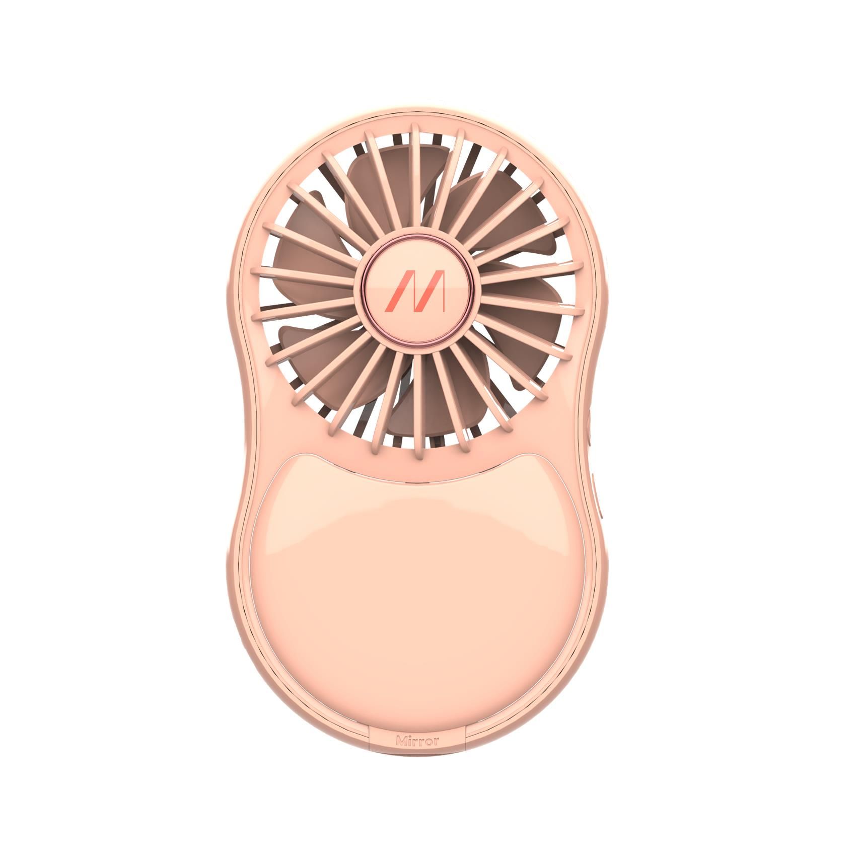 Muitomas Mirror Fan With Light Peach Fuzz Technoline Muitomas Mirror Fan With Light Peach Fuzz Technoline